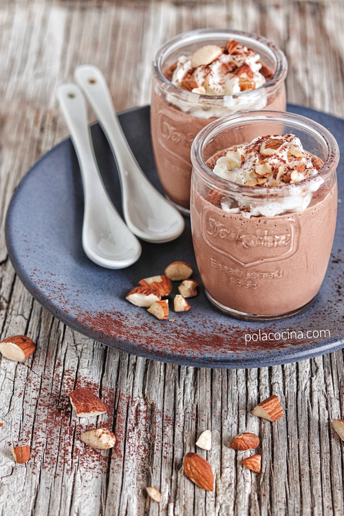 Mousse de chocolate express, receta de postre rápido