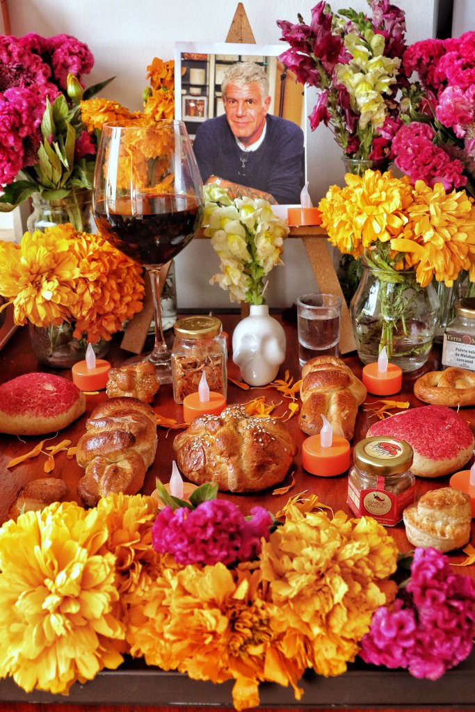 Pan colorado de Puebla receta para la ofrenda de muertos