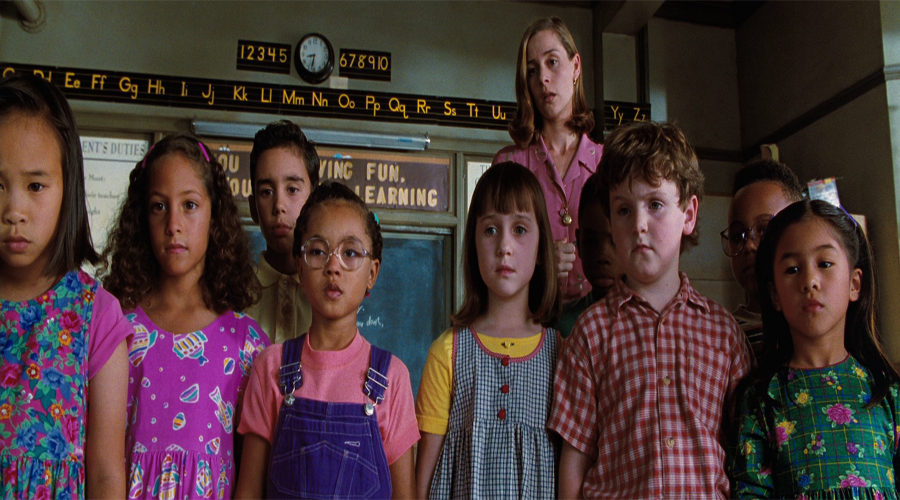 El pastel de chocolate de Matilda (1996) receta de película